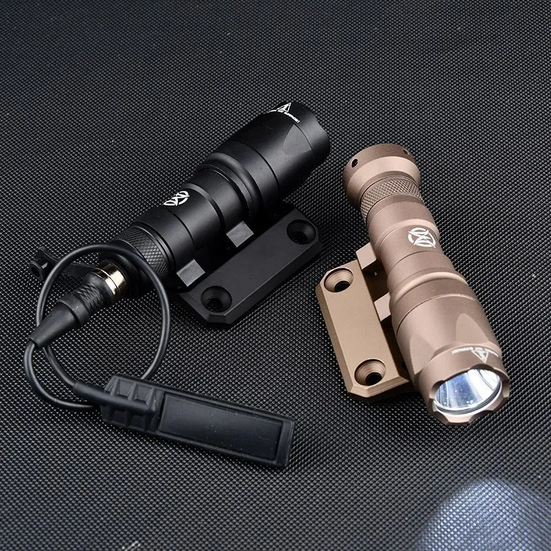 WADSN Surefir M300 M600 Airsoft Flashlight SMR Mlok Keymod Rail Scout ...