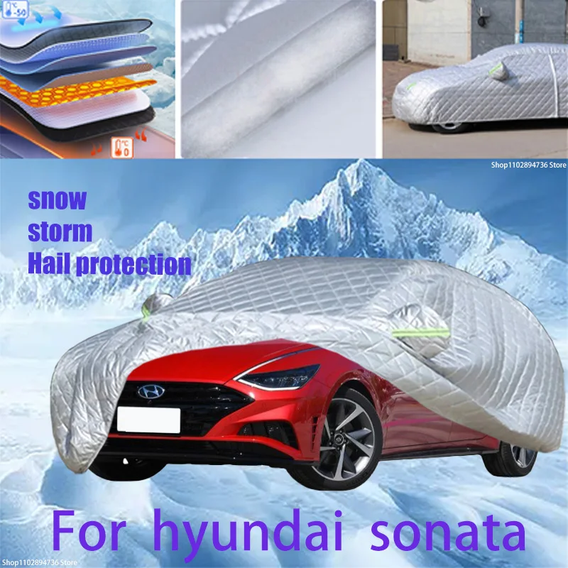 For-hyundai-sonata-Outdoor-Cotton-Thickened-Awning-For-Car-Anti-Hail ...