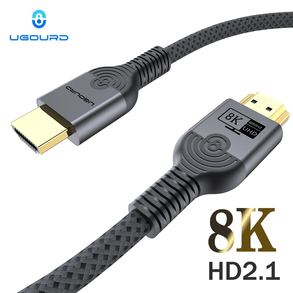 UGOURD-Compatible-con-HDMI-2-1-2-0-Cable-UHD-HDTV-divisor-8K-4K-Cable ...