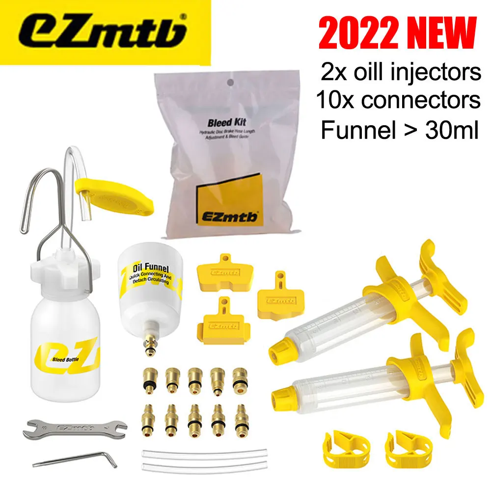 Ezmtb Bicycle Hydraulic Disc Brake Oil Bleed Kit Tools For ,SRAM ...