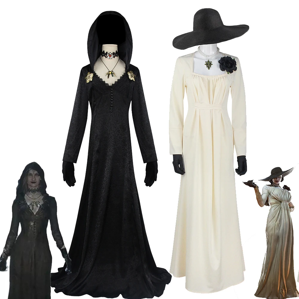 Resident Evil Lady Dimitrescu Costume Dimitrescu Cosplay, 52% OFF