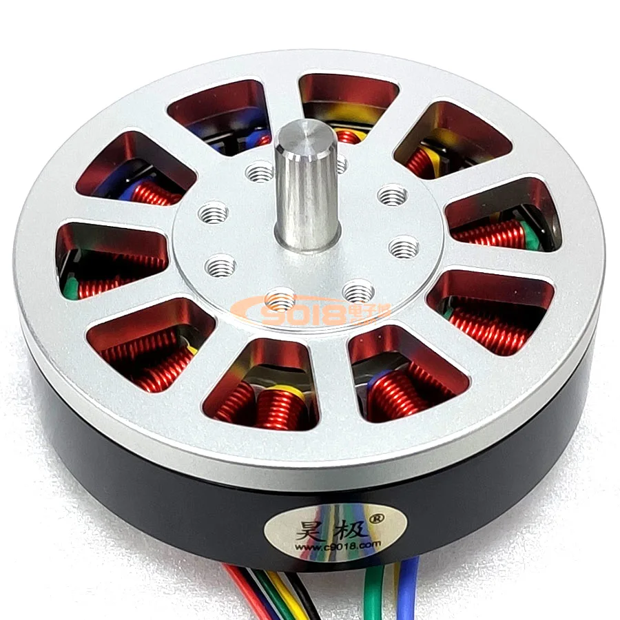 6710-DC-Brushless-Motor-36V200W-Disc-Flat-Ultra-thin-Direct-Drive-with ...