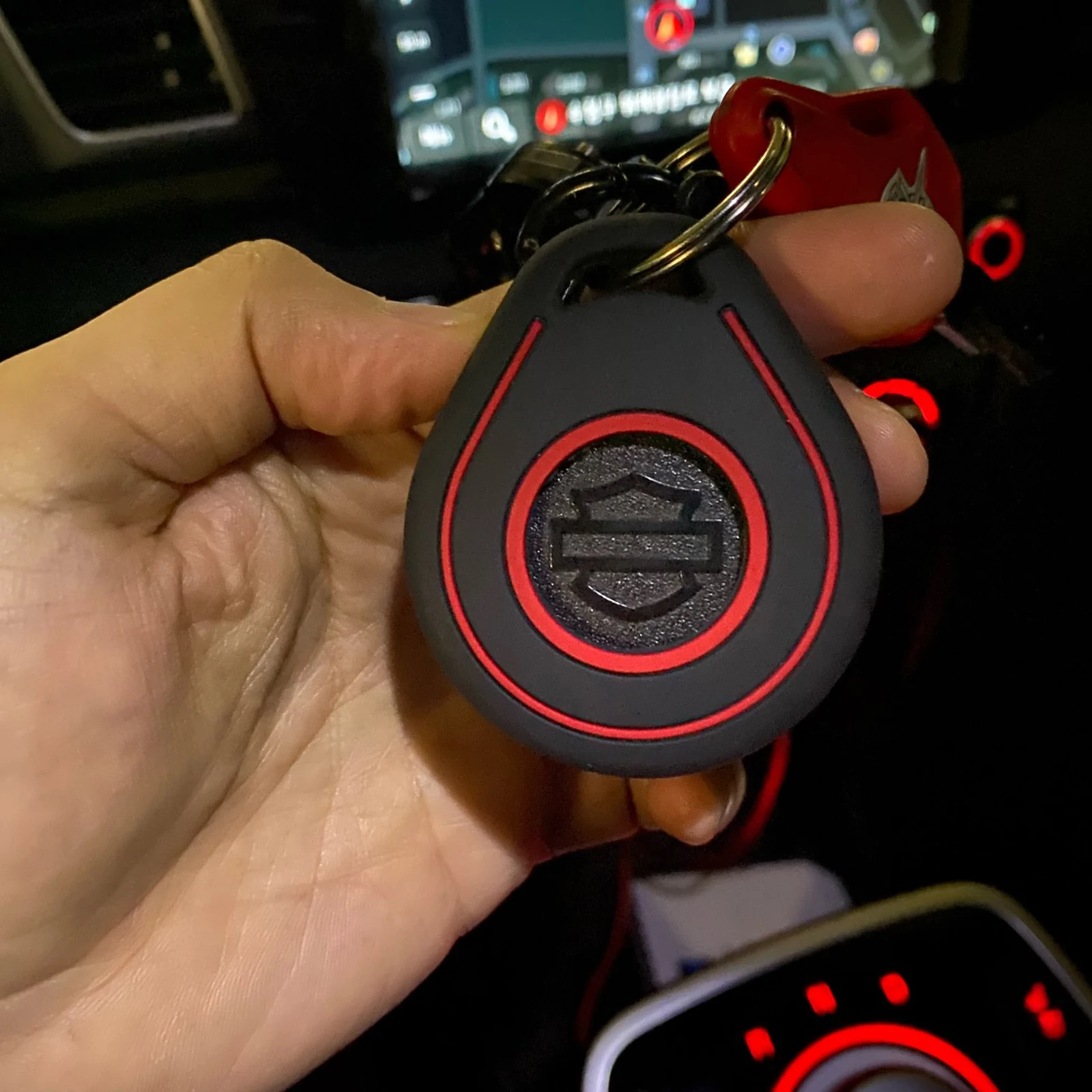 Car-Key-Case-for-Harley-Davidson-Softail-Sportster-VRSC-Touring-X48-883 ...