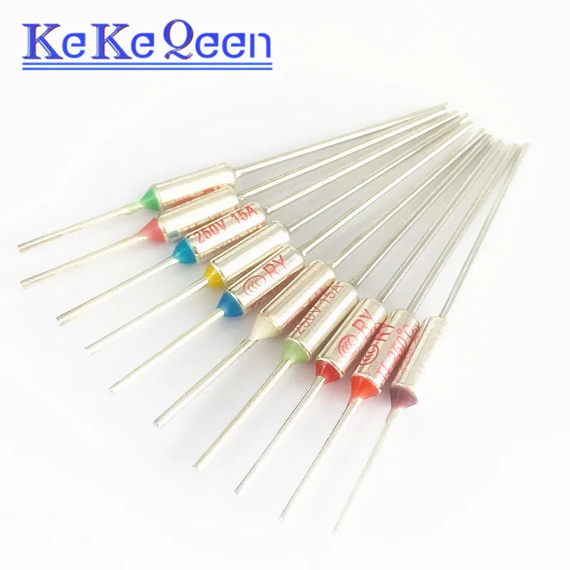 Fusible-t-rmico-TF-de-100-piezas-RY-10A-15A-250V-temperatura-85c-100C ...