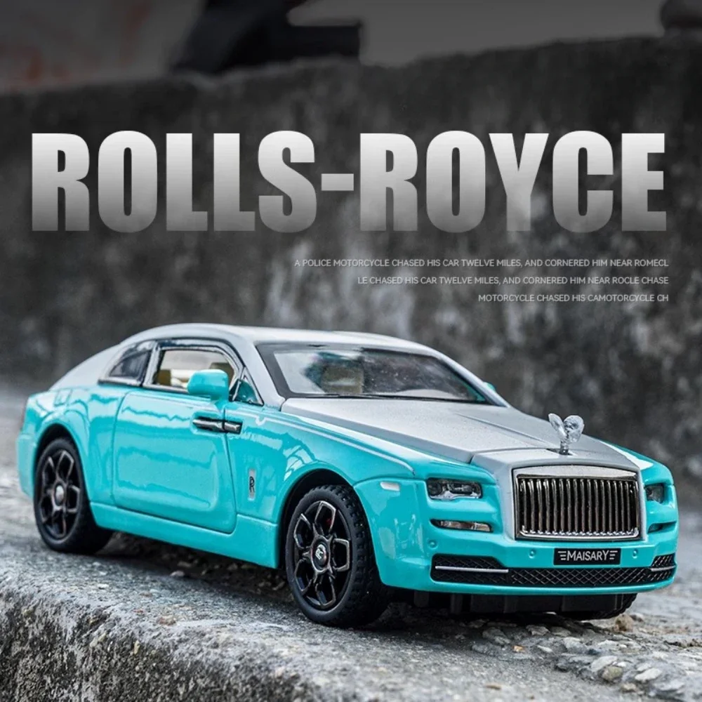 1-32-Scale-Rolls-Royce-Wraith-Model-Car-Toy-Diecast-Metal-Sound-Light ...