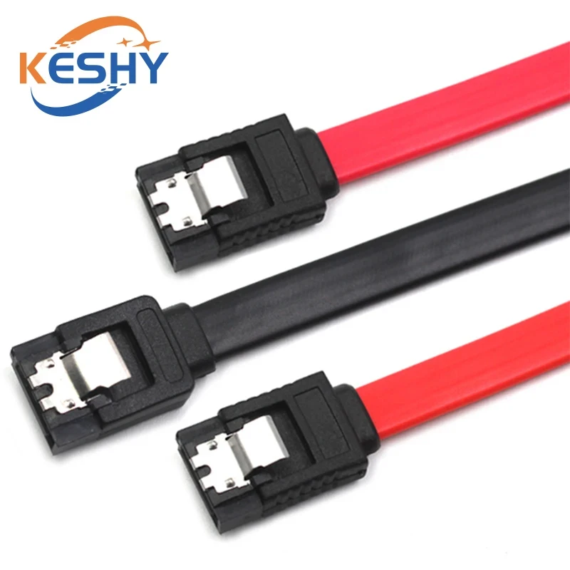 SATA 3.0 Cable SATA 3.0 III SATA3 6GB/s Hard Drive Data Cable Cord SAS ...