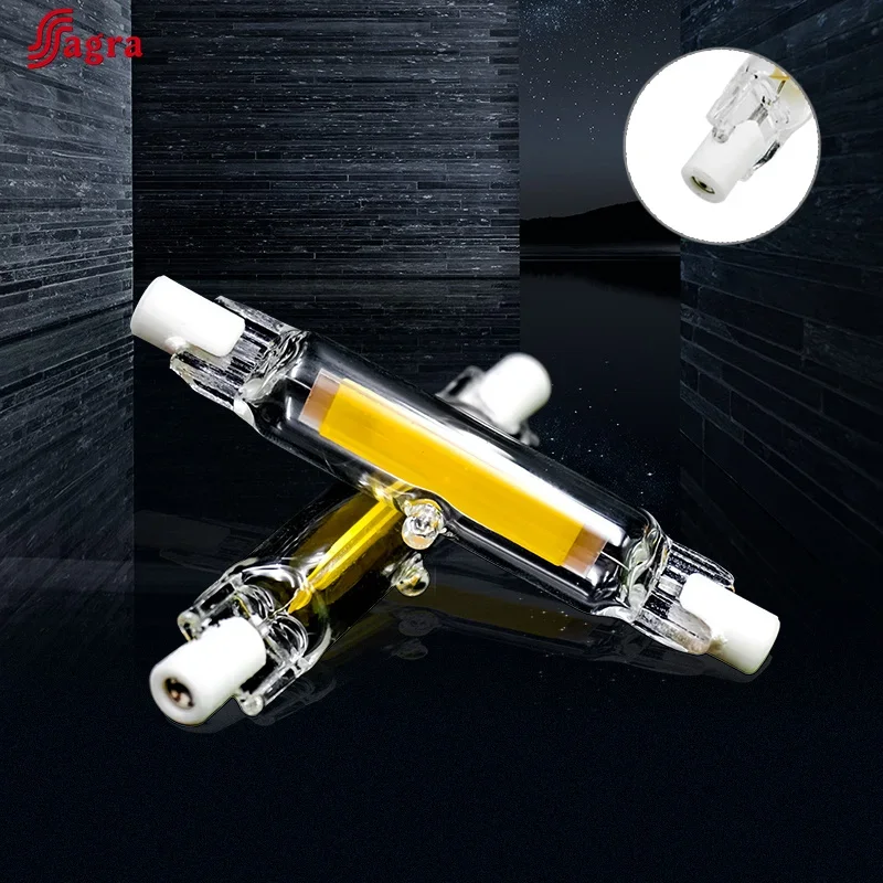 R7S-LED-78mm-118mm-R7s-Light-Bulb-5W-10W-20W-COB-Glass-Lampada-Led-Lamp ...