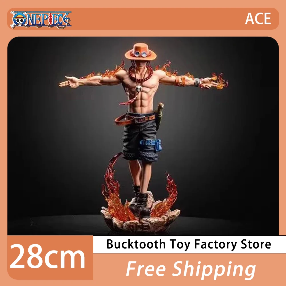 28cm-One-Piece-Anime-Figures-Portgas-D-Ace-Action-Figure-Fire-Fist-Ace ...