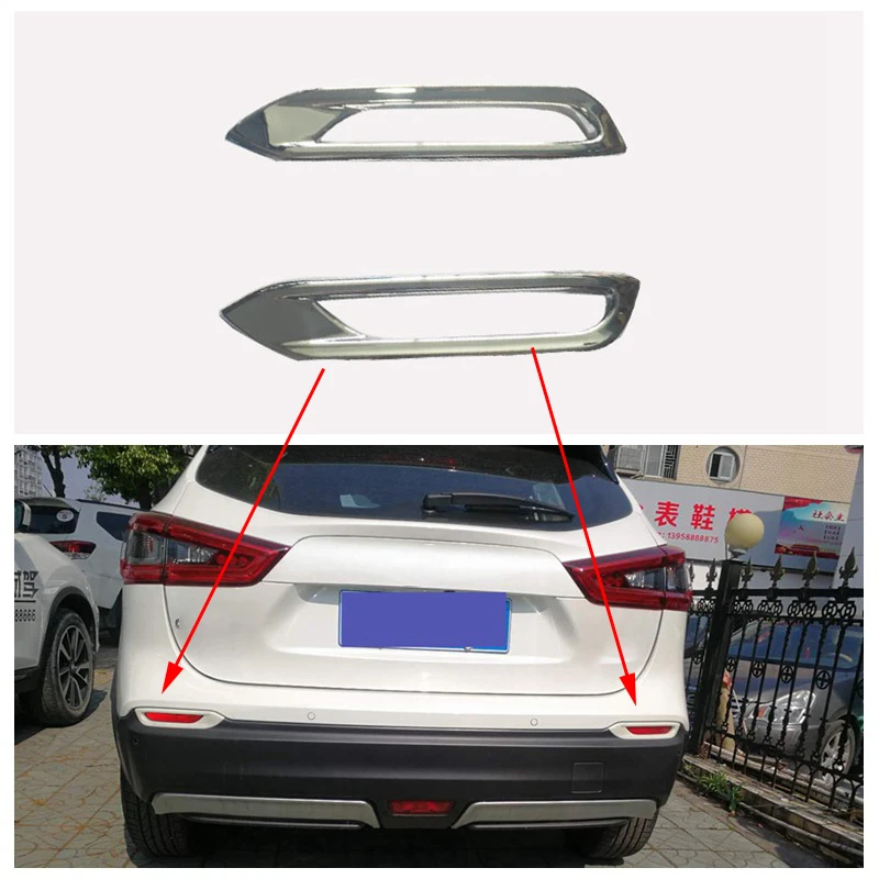 For Nissan Qashqai J11 2018 Fog Light Lamp Cover Trim Frame Shell ...