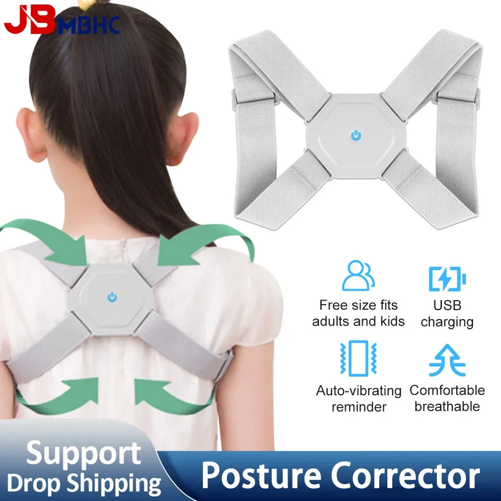 Electric-Posture-Corrector-Back-Brace-Spine-Stretcher-Lumbar-Vibration ...
