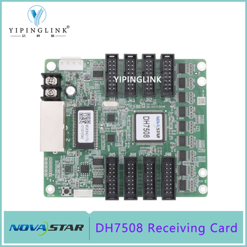 Novastar DH7508 Receiving Card Advertising Full Color LED Video Wall ...