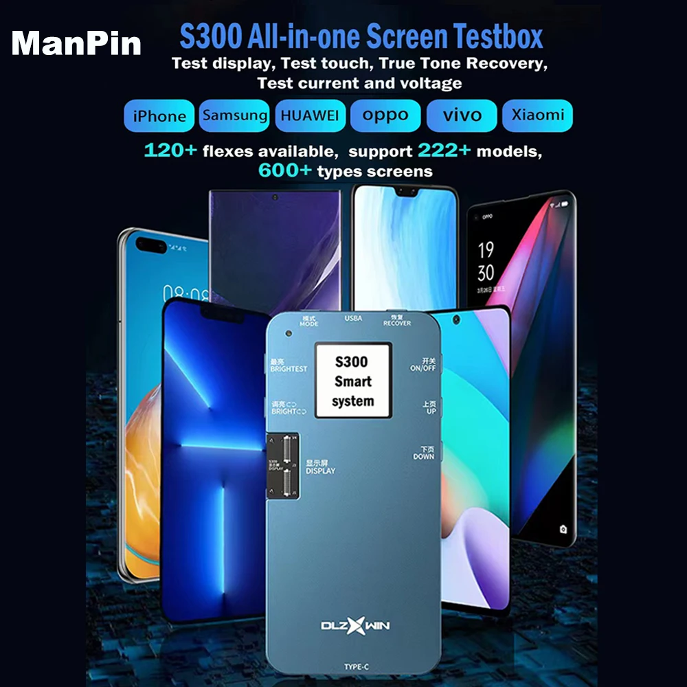 Smart Screen Tester Box Para iPhone Samsung Huawei Display Touch ...