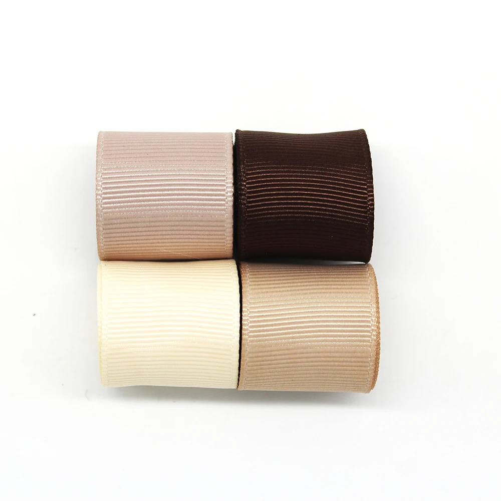 5-Yards-Lot-Grosgrain-Ribbon-Tan-Brown-Taupe-DIY-Wedding-Gift-Wrapping ...