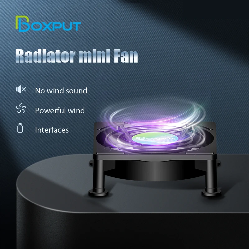 C1 PLUS Cooling Fan for Android TV Box Set Top Box Wireless Silent ...