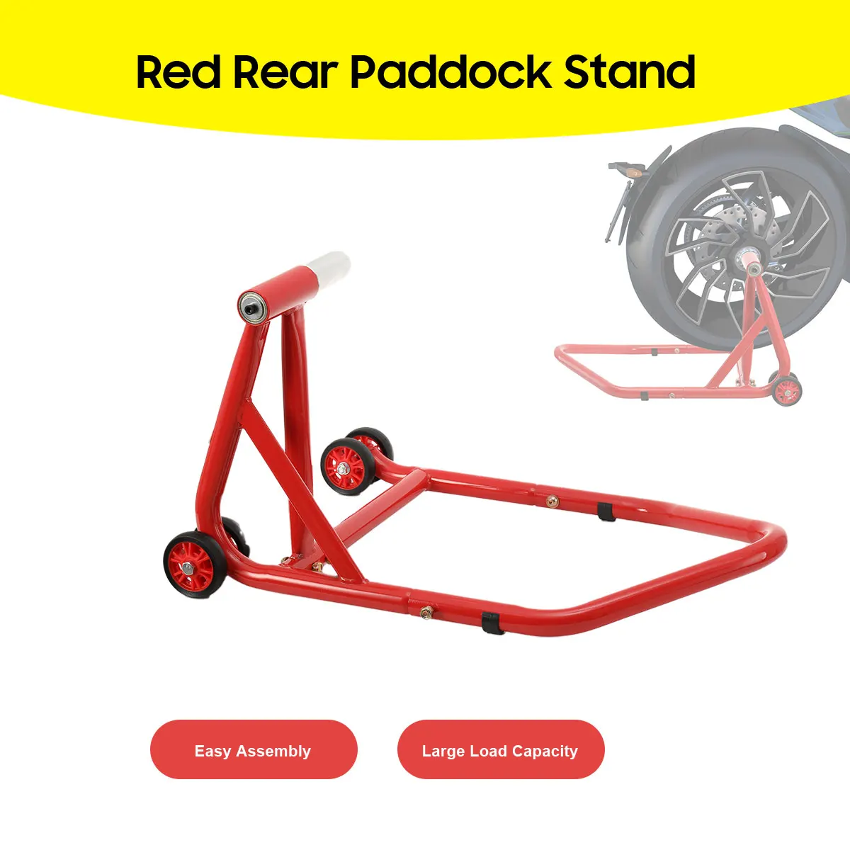 Max load 450kg Motorbike Paddock Stand Swing Arm Motorcycle Stands ...