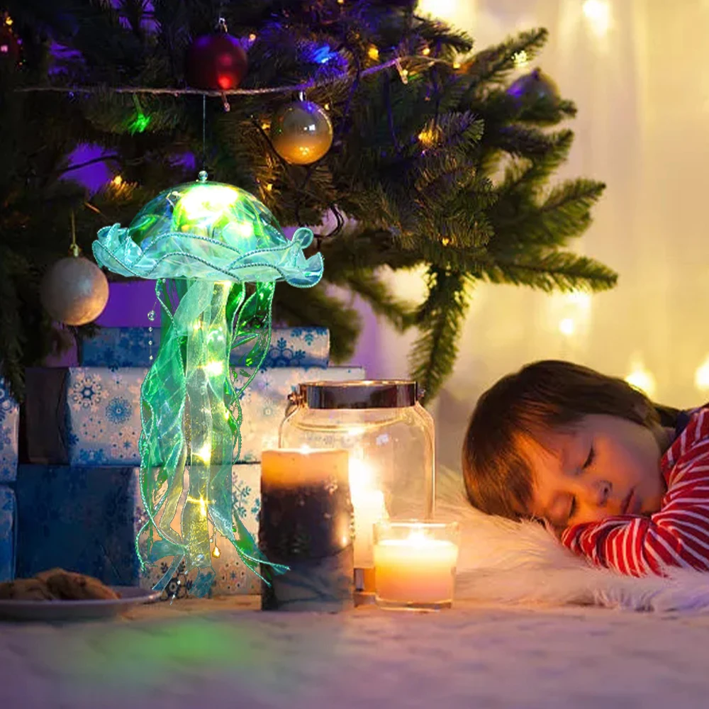 Jellyfish Snow Globes