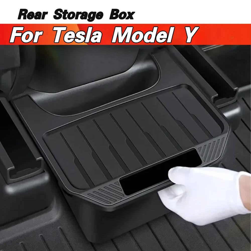 Rear-Seat-Storage-Box-for-Tesla-Model-3-Highland-2024-Backseat-Magnetic ...