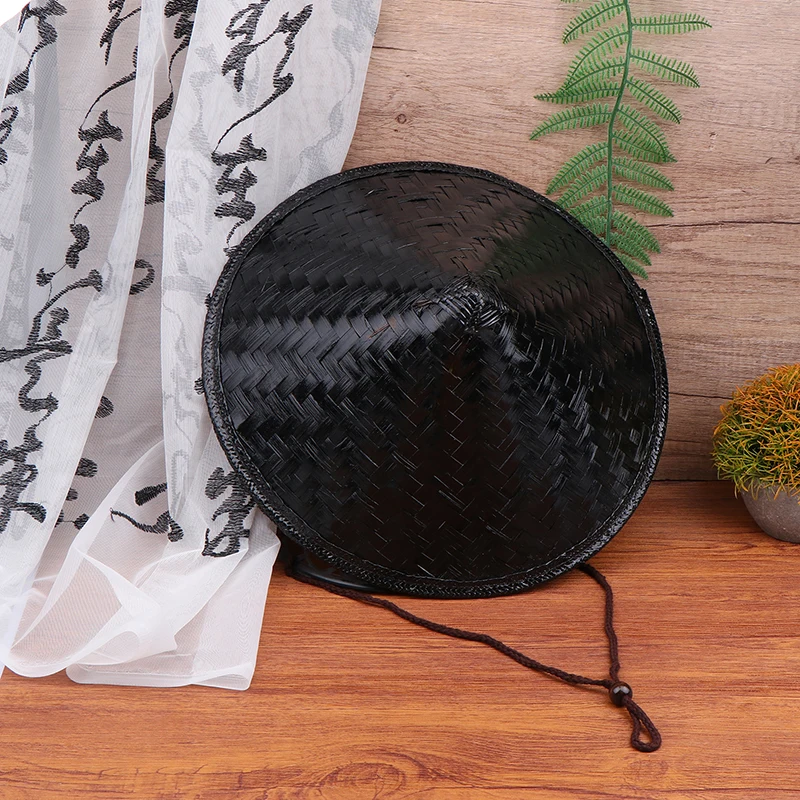 Hat-Samurai-Straw-Ninja-Chinese-Cosplay-Japanese-Rice-Asian-Bamboo ...