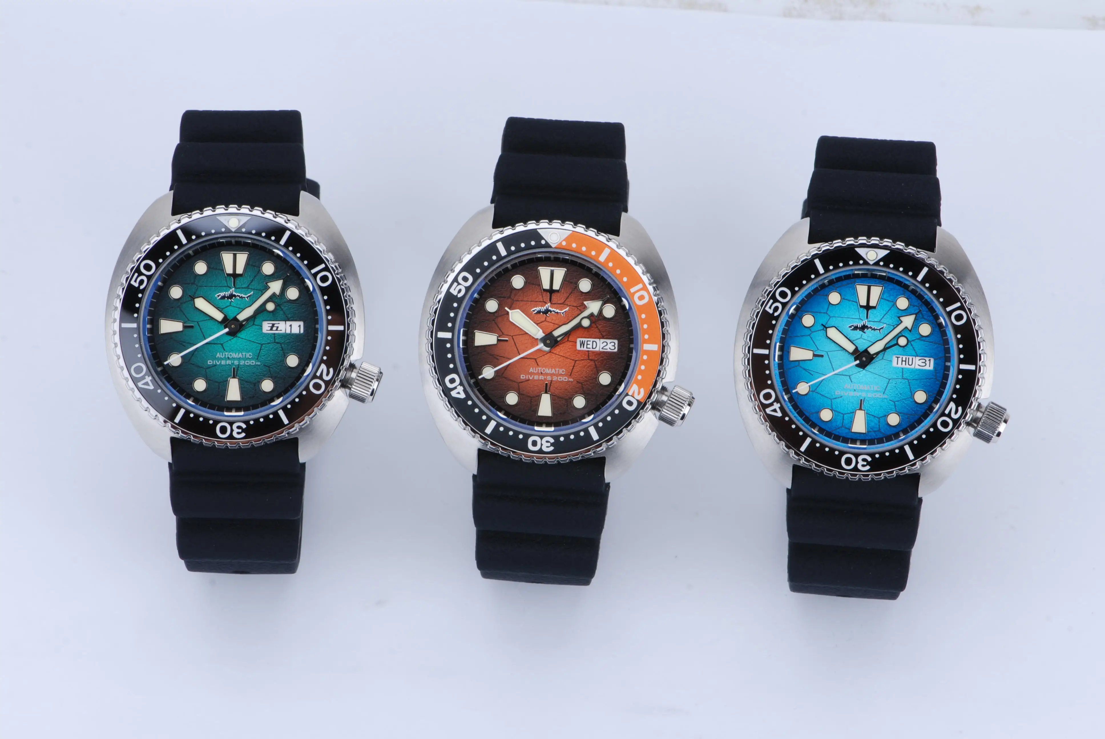 Heimdallr Watches For Men 200m Water Resistant 44mm Luminous Sapphire ...