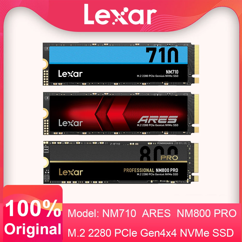 Lexar-NM710-ARES-NM800-PRO-M-2-2280-PCIe-Gen4x4-SSD-nvme-4TB-2TB-1TB ...