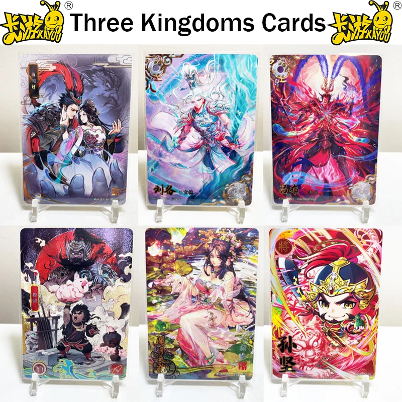 KAYOU Genuine Three Kingdoms Cards Qunying Hero Cards Classical Animation Peripheral National ...