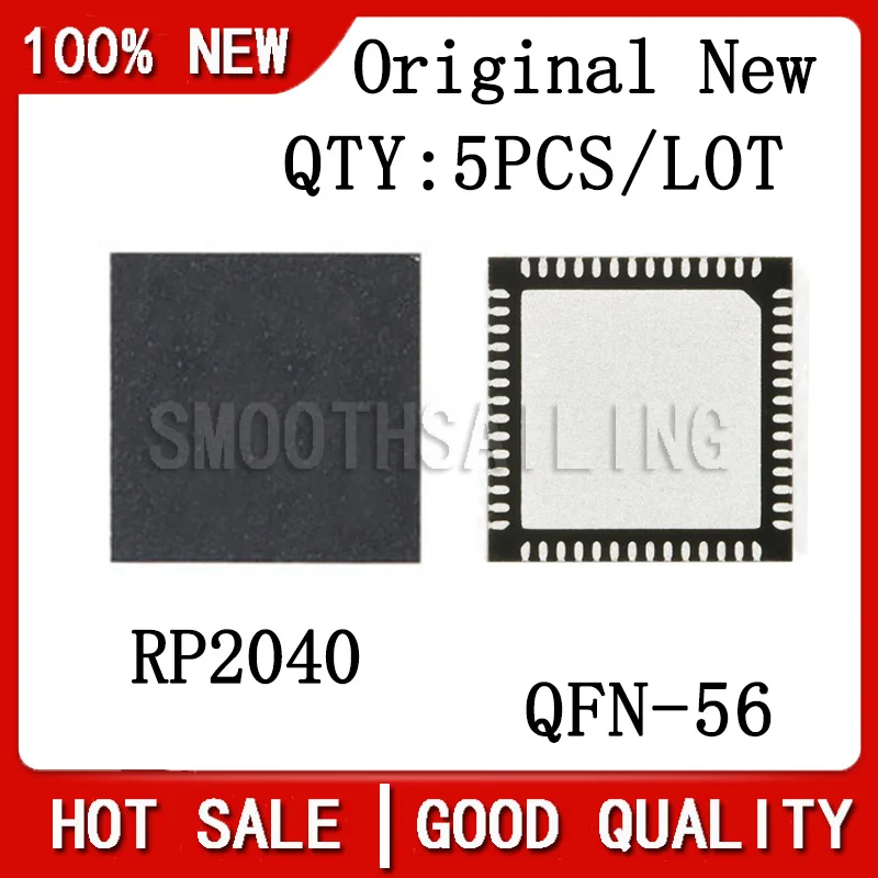 5PCS-LOT-New-Original-RP2040-LQFN-56-ARM-Cortex-M0-133MHz ...