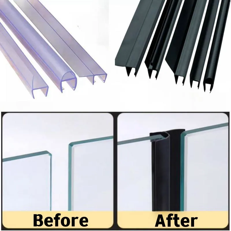Glue-free-Bath-Shower-Screen-Door-Seal-Strip-4-to-12mm-Rubber-Glass ...