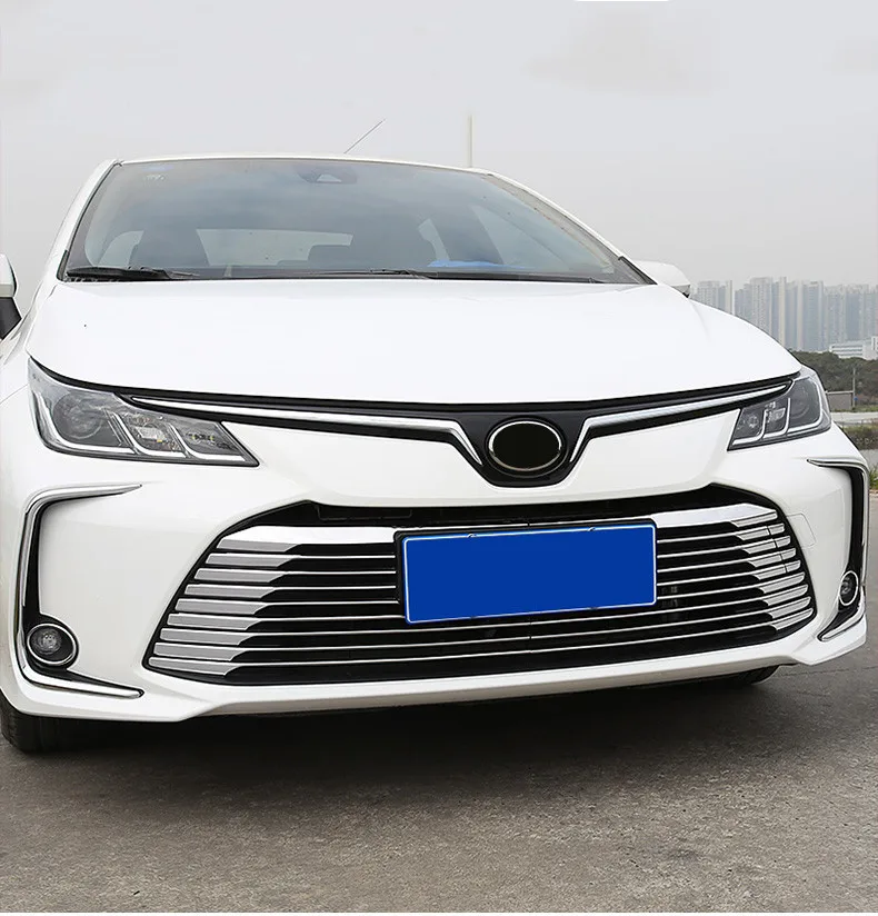 For-Toyota-Corolla-2019-2020-2021-Car-cover-Bumper-engine-Stainless ...