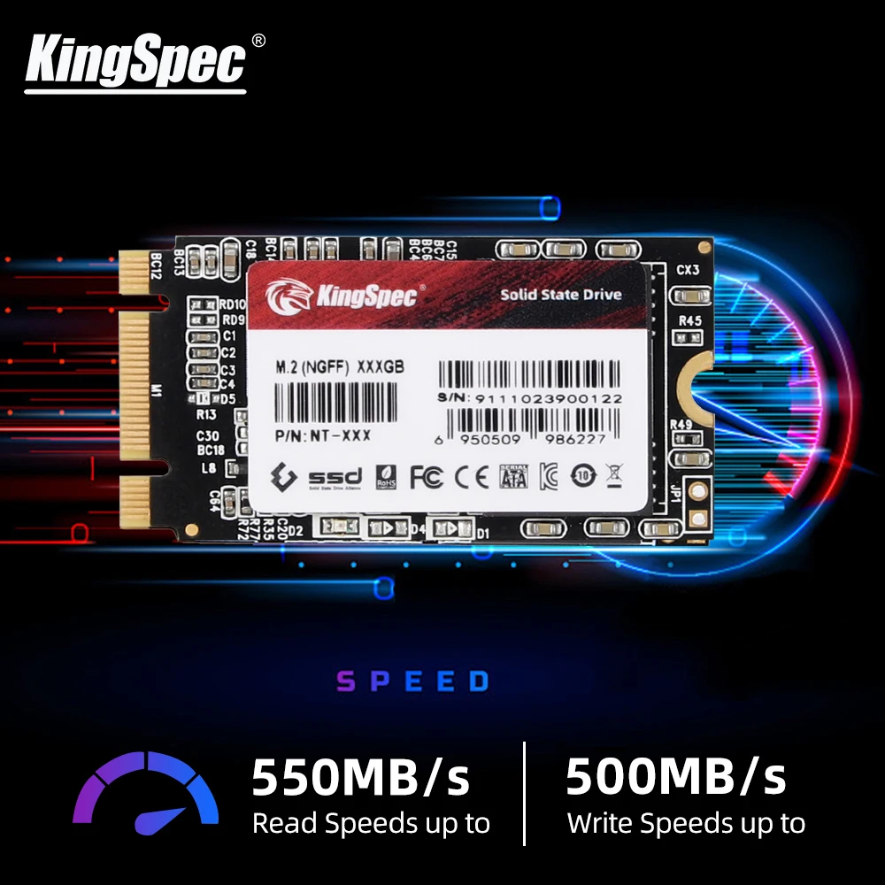 KingSpec-M.2 SATA SSD 2242 240gb hdd M2 NGFF SATA 256gb 512gb SSD 디스크, 1 테라바이트 솔리드 스테이트 하드 드라이브 ...
