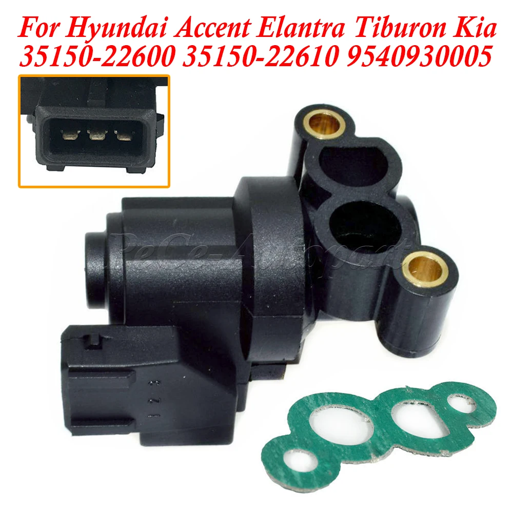 For-Hyundai-Accent-Elantra-Tiburon-Kia-I4-Idle-Air-Control-Valve-IAC ...