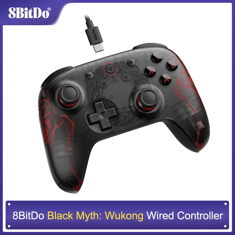 8bitdo-Ultimate-2C-Black-Myth-Wukong-controlador-de-juegos-con-cable ...