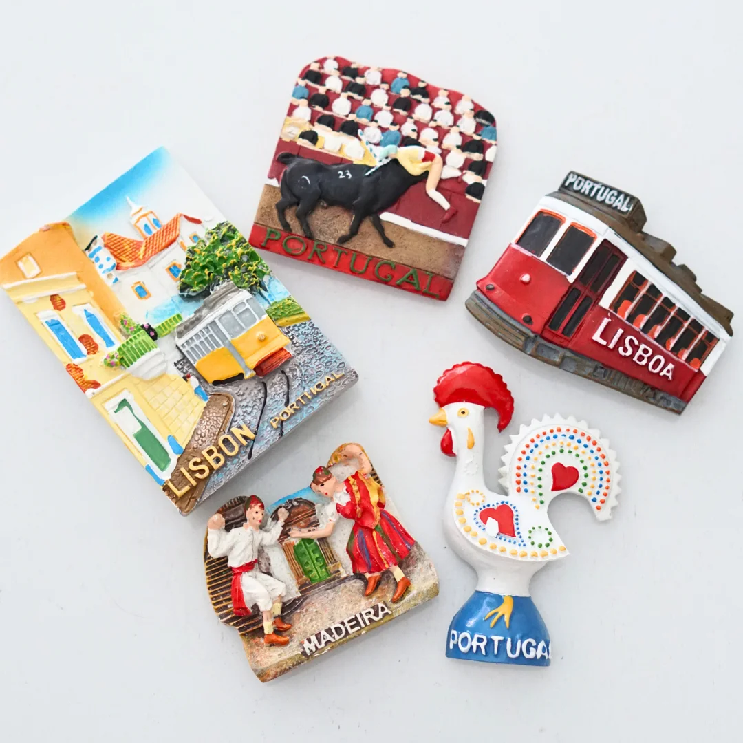1pc-Portugal-Fridge-Magnets-Lisbon-Madeira-Portugal-Lisbon-Bus ...
