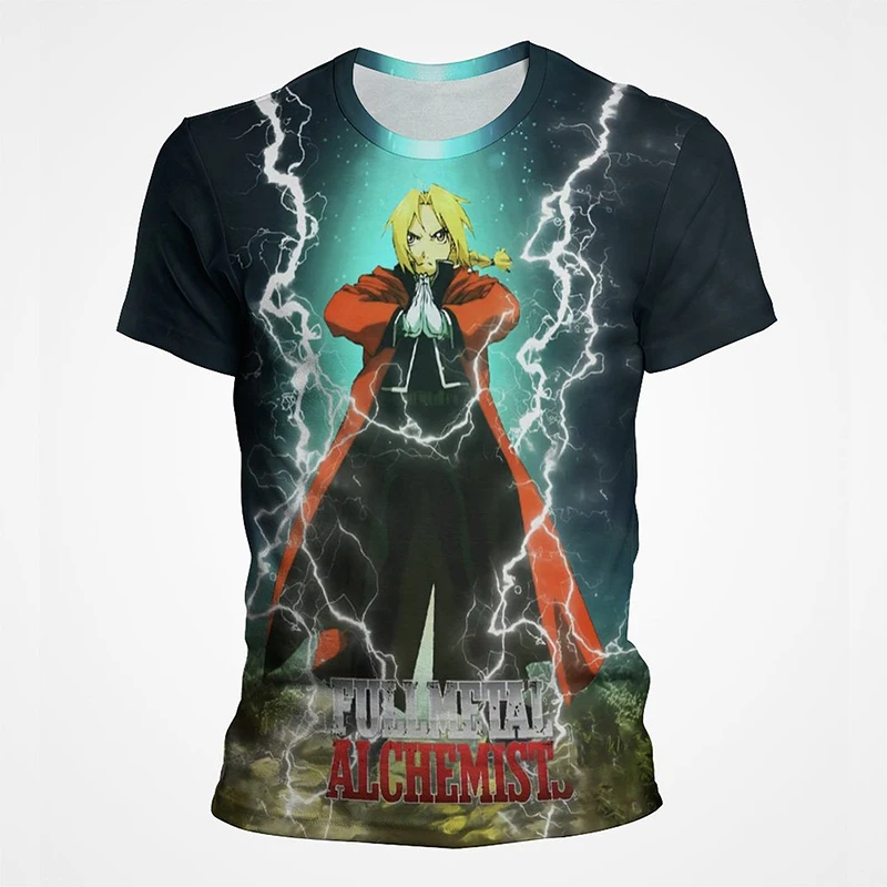 Summer Fullmetal Alchemist T-Shirt - Fullmetal Alchemist Merch