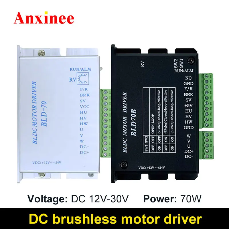 BLD-70B-3PH-12V-24V-BLDC-Driver-Hall-Sensor-Brushless-Motor-Controller ...