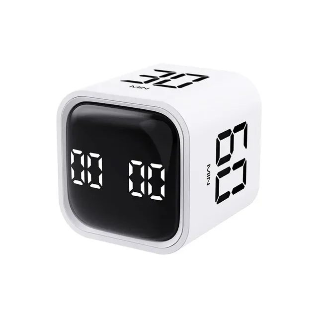 Productivity Cube Timer Gravity Sensor Flipping LED Display 4 Preset ...