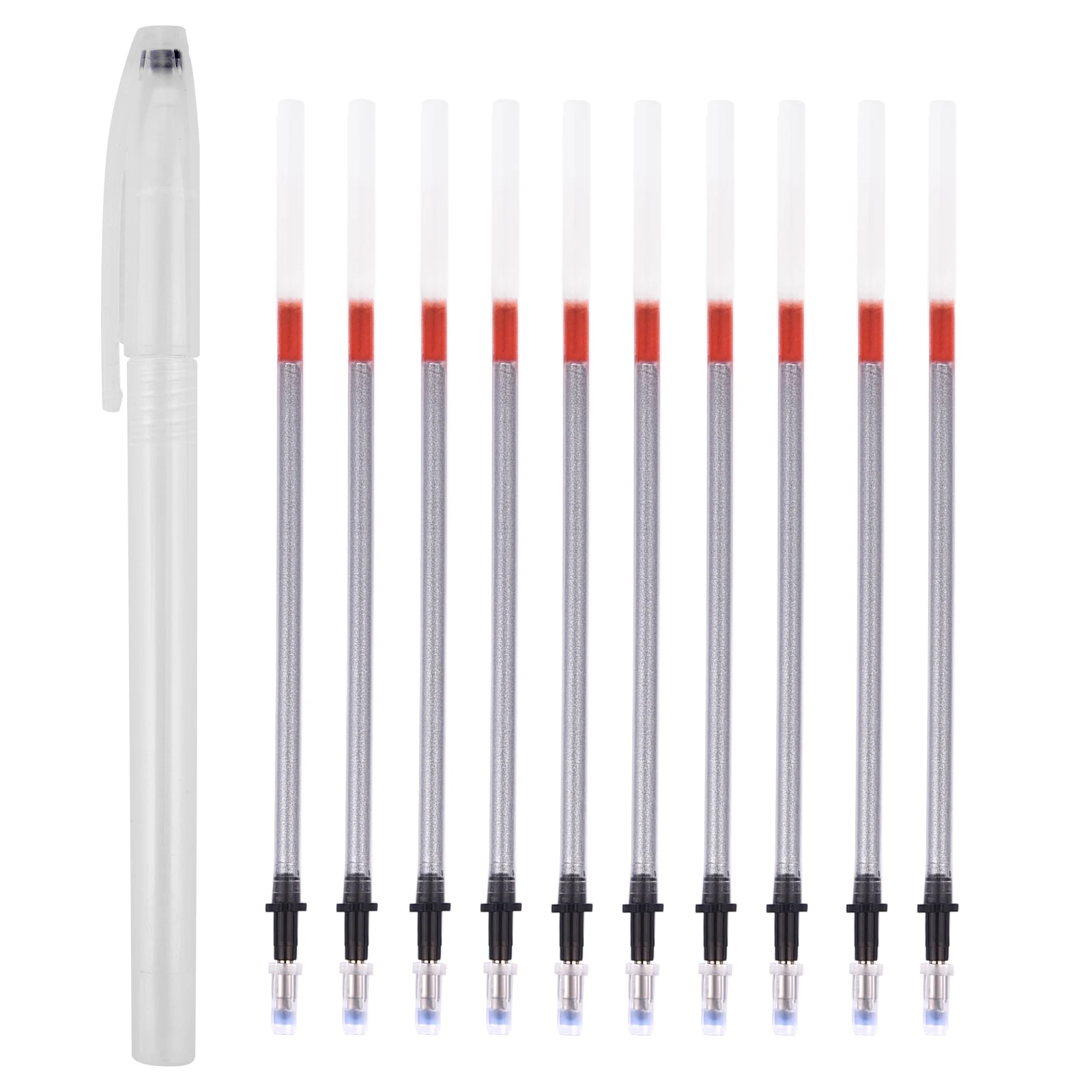 5-10-20Pcs-Mercury-Silver-Refillable-Pen-Silver-For-Leather-Marking ...