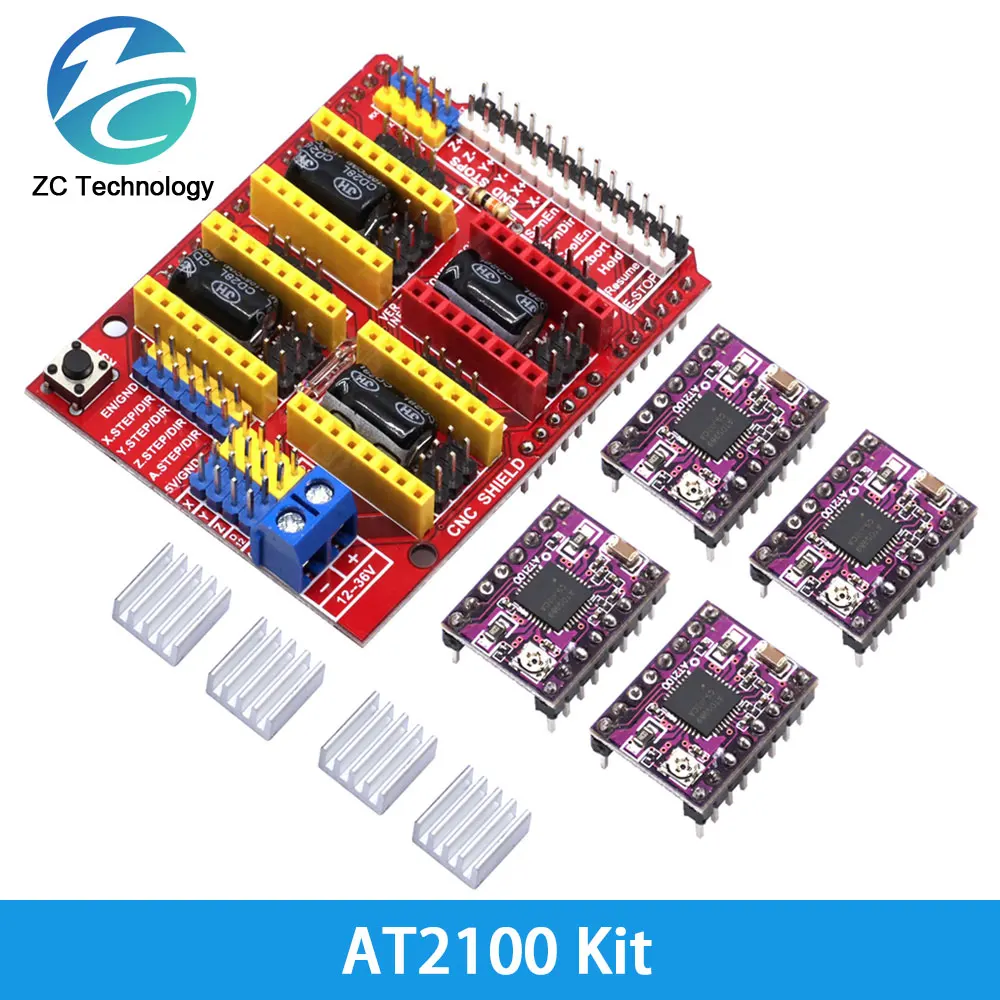 Stepper Motor Driver Expansão Board Para Arduino Uno Cnc Escudo V3 Máquina De Gravura Impressora ...