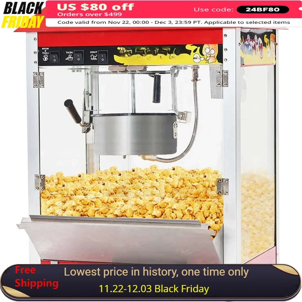 10-Oz-Manual-Popcorn-Machine-1300W-Commercial-for-60-Cups-Per-Batch-3 ...