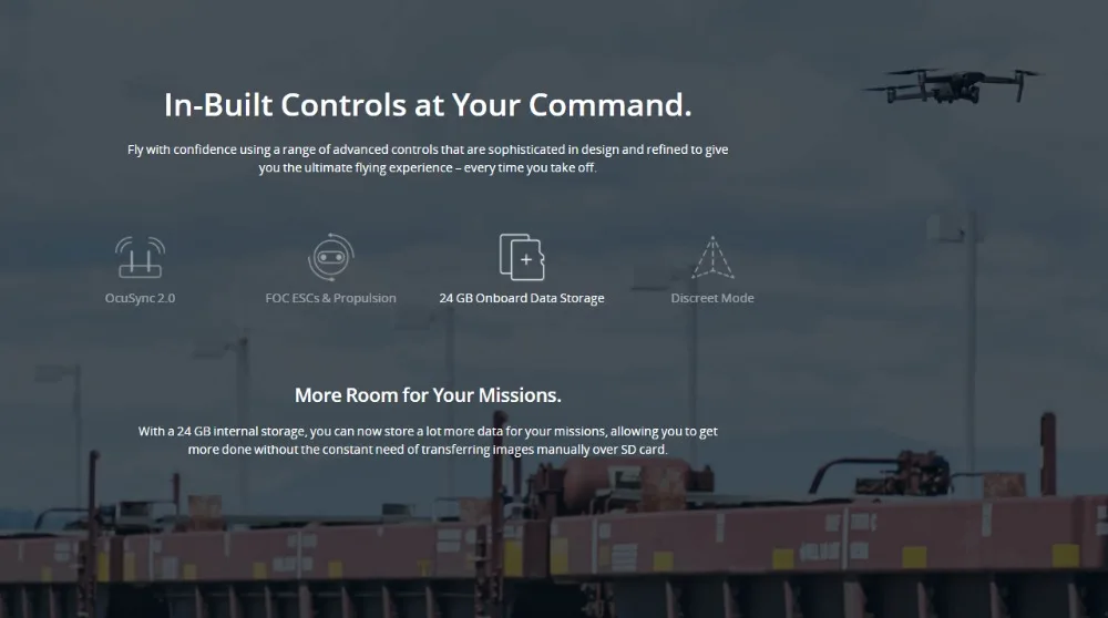 Professional DJI Mavic 2 ENTERPRISE DUAL Drone with M2ED Thermal Camera ...