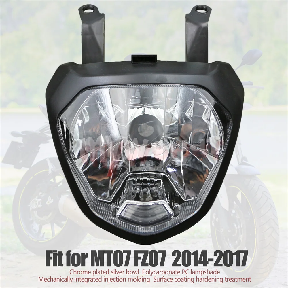 Suitable-For-YAMAHA-MT07-Headlight-2014-2017-Front-Lighting-Lndicator ...