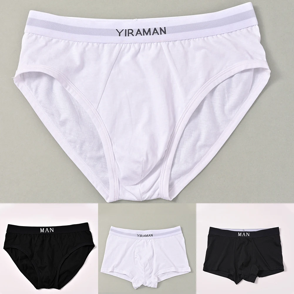 Sous-v-tements-en-coton-taille-basse-pour-hommes-boxer-court-poudres ...