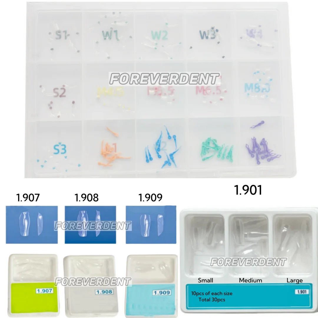 1Box-Dental-Clear-Matrix-Diastema-BT-Black-Triangle-Matrices-Wedges ...