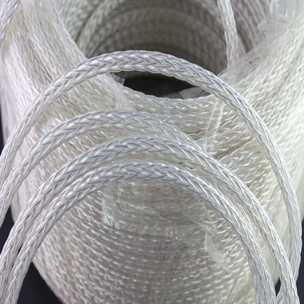 Hi-end 8AG High Purity Silver Plated OCC hi-fi Speaker Cable 16 Strands ...