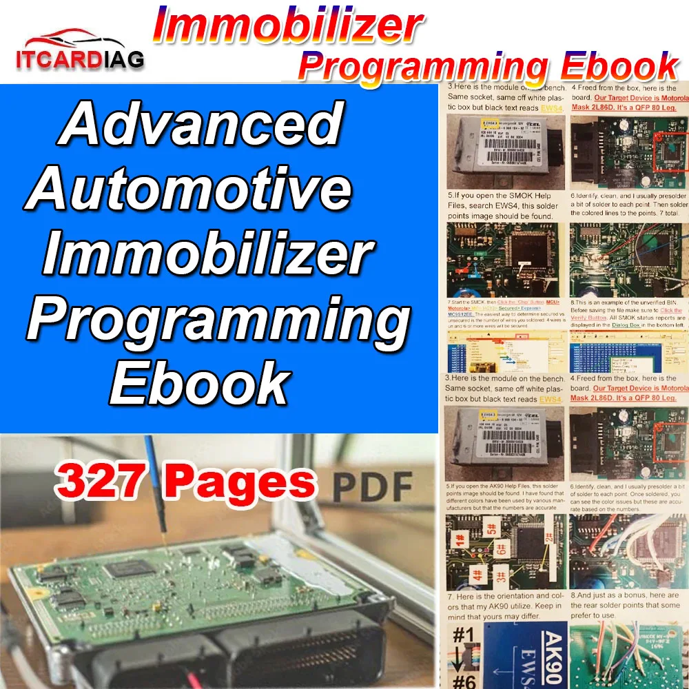 Advanced Automotive Immobilizer Programming Ebook 327 Pages PDF ECU ...
