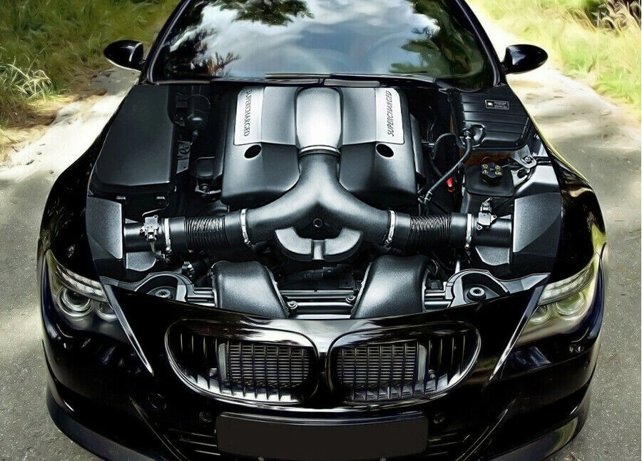 'open Exposed Engine'- Car Bonnet Wrap Decal Full Color Graphics Vinyl ...