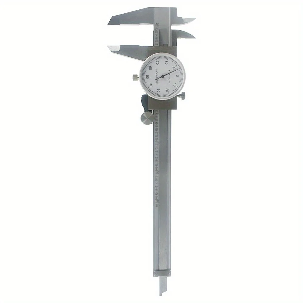 6inch/15cm Dial Caliper Measuring Tool, 0.001in Graduation, Measure ...