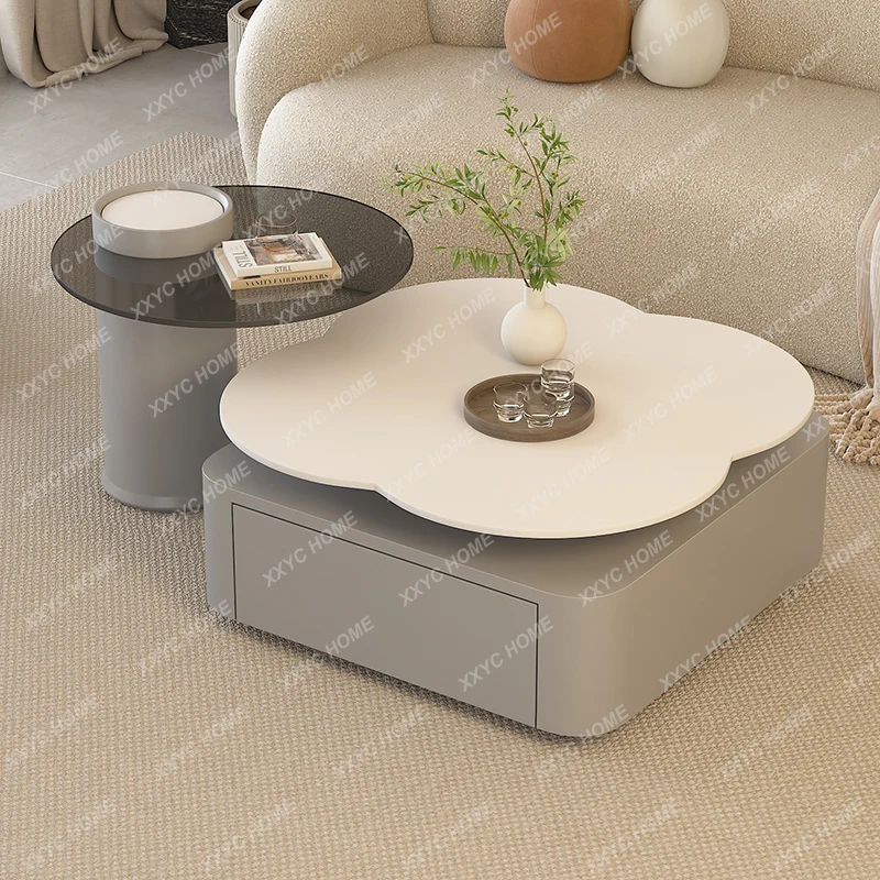 Cool-Style-Living-Room-Coffee-Table-Simple-Modern-Small-Apartment ...