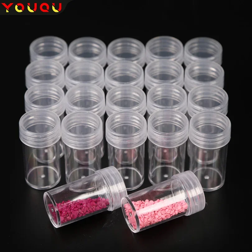 YOUQU-30PC-Round-Bottle-Diamond-Painting-Accessories-Storage-Tank-Free ...