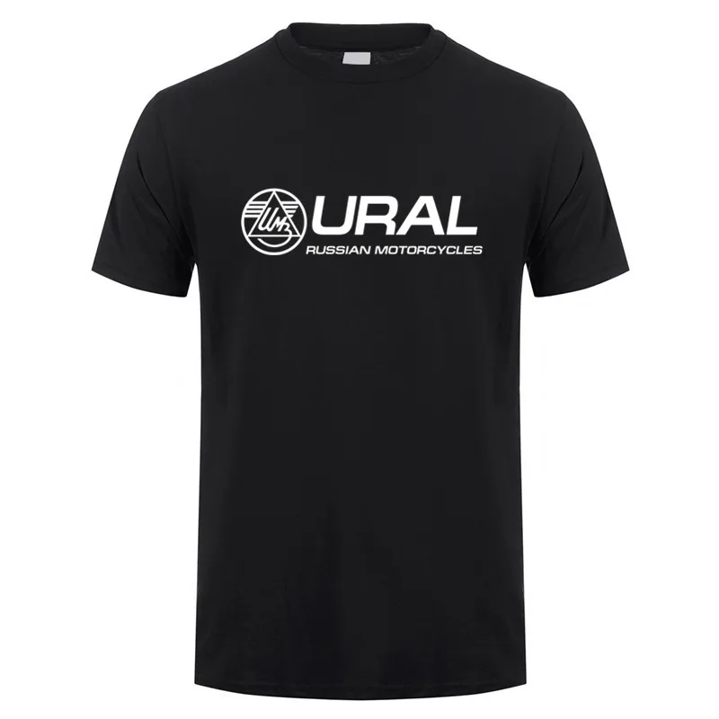 Russian Ural Motorcycle T Shirts Summer Men Cotton Short Sleeve Ural ...