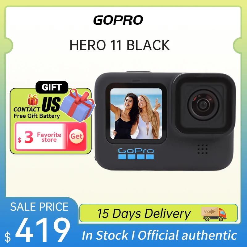 Gopro Hero11 Black Camera | Cameras Gopro Helmets | Gopro Hero 11 Black ...